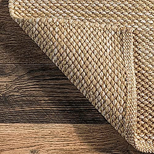 nuLOOM Alessi Solid Farmhouse Cotton Area Rug