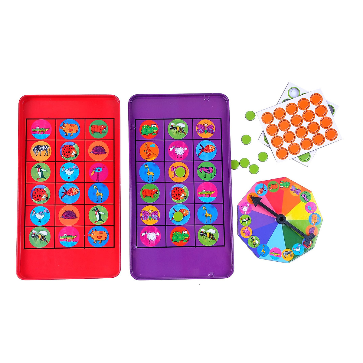 The Purple Cow Magnetic Travel Solitaire Game - Board Games for Kids and Adults. Great for Travel