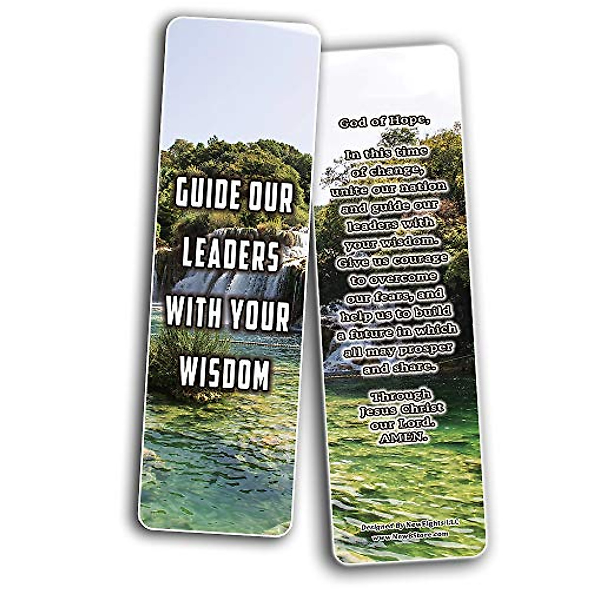 Prayers for Nations Bookmarks (60-Pack) - Perfect Giftaway for Sunday School and Ministries