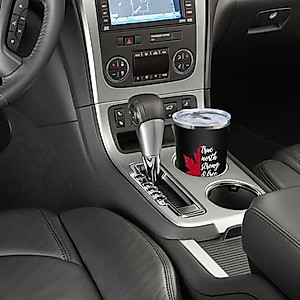 Canada Day Tumbler With Lids For Beach