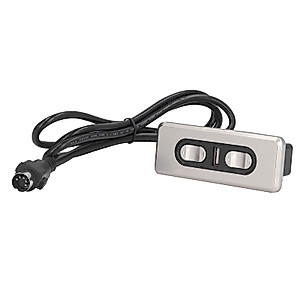 AUNMAS Lift Chair or Power Recliner Hand Controller, Dual Motor 12V/29V 2 Button 5 Pin Electric Sofa Controller with USB Universal Lift Chair Remote Replacement