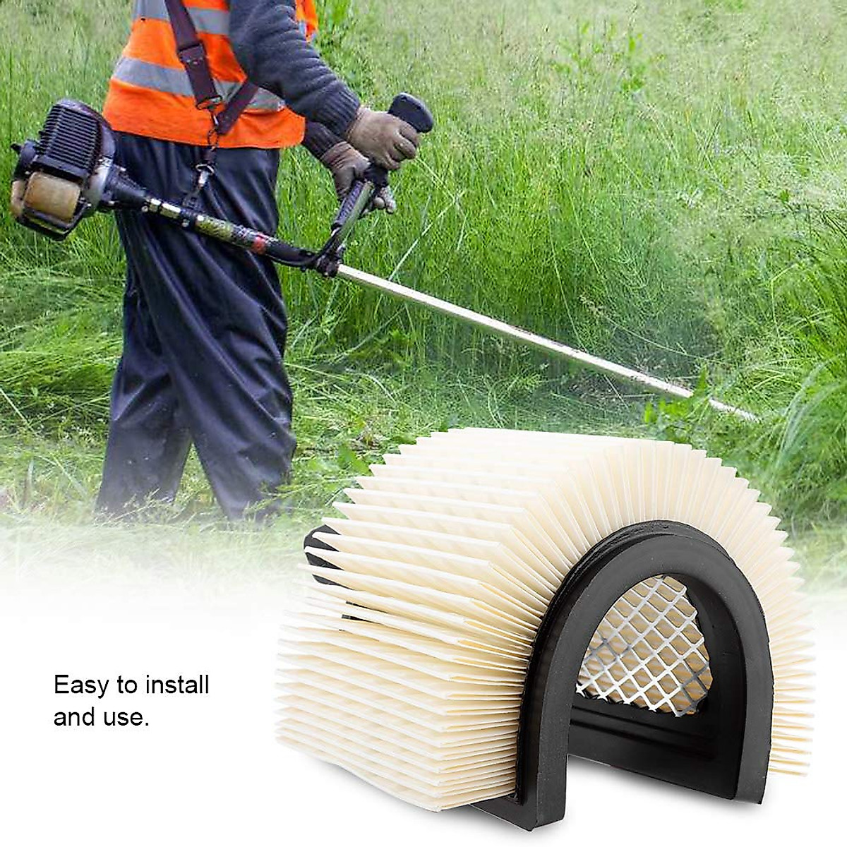 Air Filter Kit, Air Filter Pre Filter Lawn Mower Air Filter Cartridge for and Stratton 499486S 273638 5063B 18hp 22hp