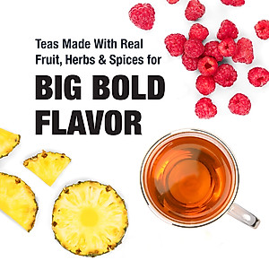 Tiesta Tea - Passion Berry Jolt, Raspberry Passion Fruit Black Tea, Premium Loose Leaf Tea Blends, Caffeinated Black Tea, Make Hot or Iced Tea & Brews Up to 50 Cups - 4 Ounce Refillable Tin