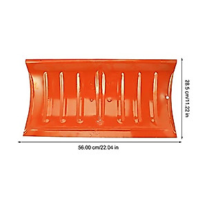 BESPORTBLE Household Ice Scraper Snow Shovel Snow Cleaning Pusher Ice Scraper Frost and Snow Removal Emergency Snow Tools for Driveway Pathway Car Trunk Vehicle Camping Garden Beach Snow Shovel