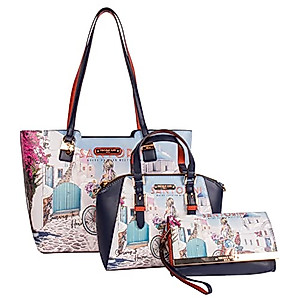 STAIRWAY TO HEAVEN 3 PIECE SET (Tote, Crossbody, Clutch)