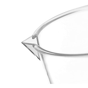 EISCO Measuring Jug, 2000ml - Polypropylene - Screen Printed Graduations, Spout & Handle for Easy Pouring - Excellent Optical Clarity