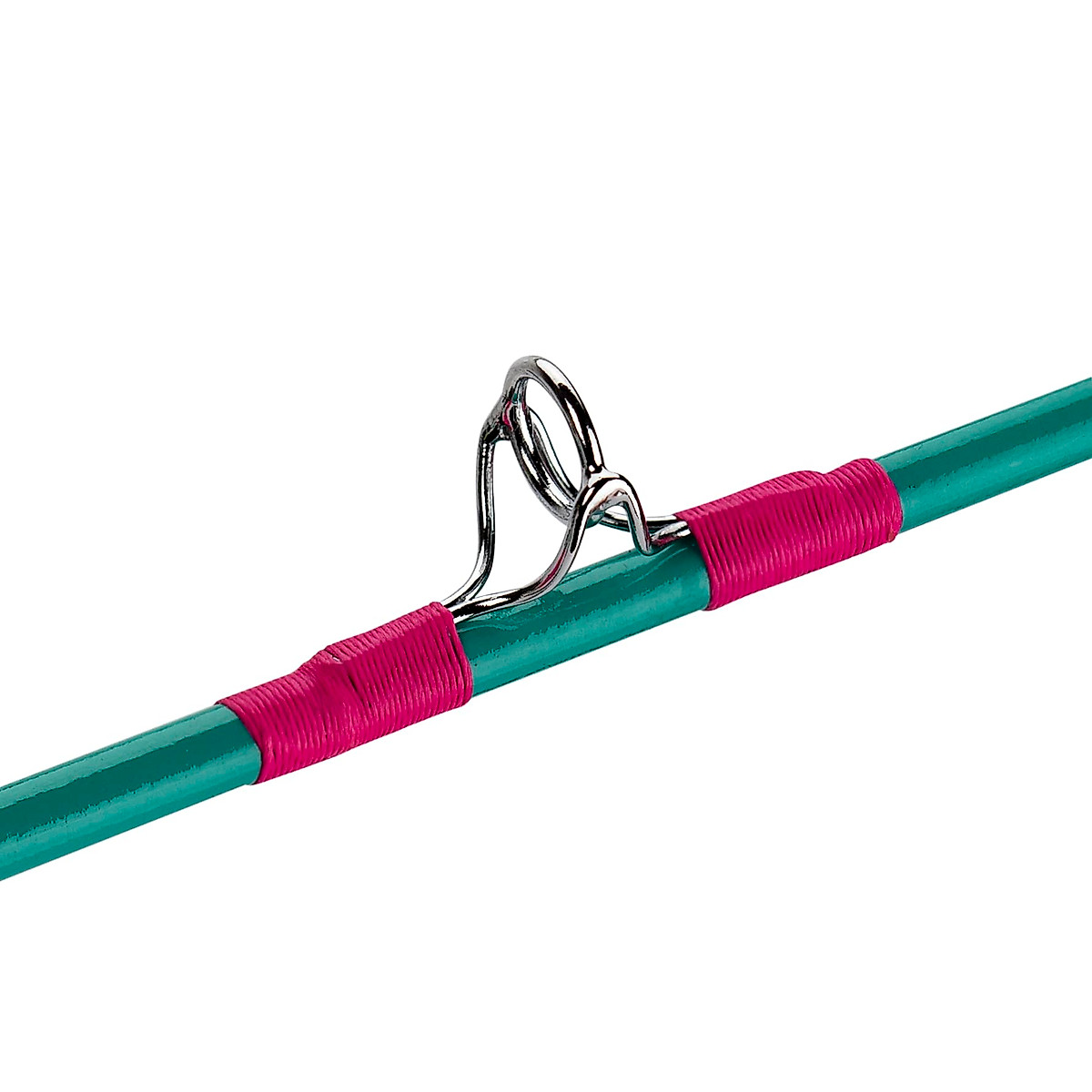 Kid Casters: Rainbow High Youth Fishing Kit | Spincast Reel & Practice Casting Plug | Small & Easy to Use (Pre-spooled with a 6-Pound Fishing line), 29.5 Inches Long