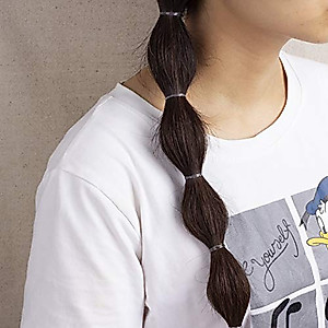 Mr. Pen Hair Tie, 800 Count, Clear Elastic Rubber Bands for Hair Design, Hairstyling, Ponytails, Wedding Hairstyle, and More