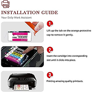 PGI-280XXL/CLI-281XXL Compatible Ink Cartridges for Canon Ink 280 and 281 Cartridge for Canon Pixma TR8620 TR7520 TR8520 TS6120 TS6220 TS6320 TS8120 TS9120 (12 Pack)