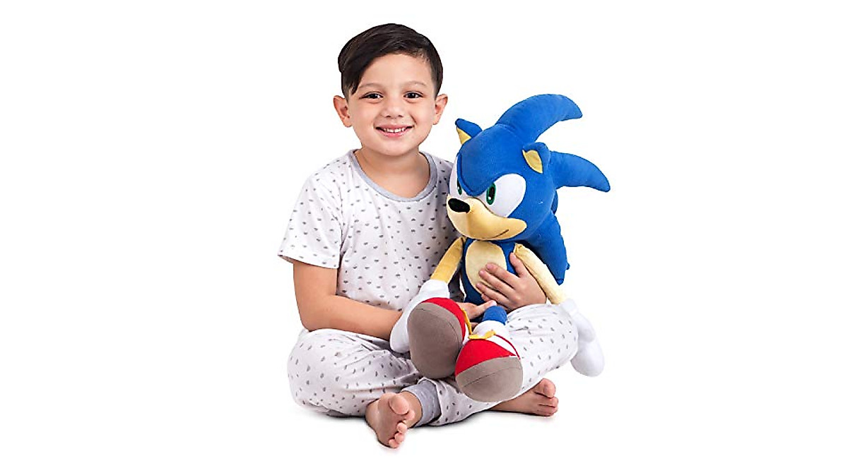 Super Soft Sonic the Hedgehog Cuddle Pillow Buddy