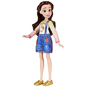 Disney Princess Comfy Squad Belle Fashion Doll, Toy Inspired by Ralph Breaks The Internet, Casual Outfit Doll, Girls 5 and Up, White