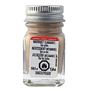 Testors 11TT-1167 Enamel Paint Open Stock, .25-Ounce, Flat Dessert Tan