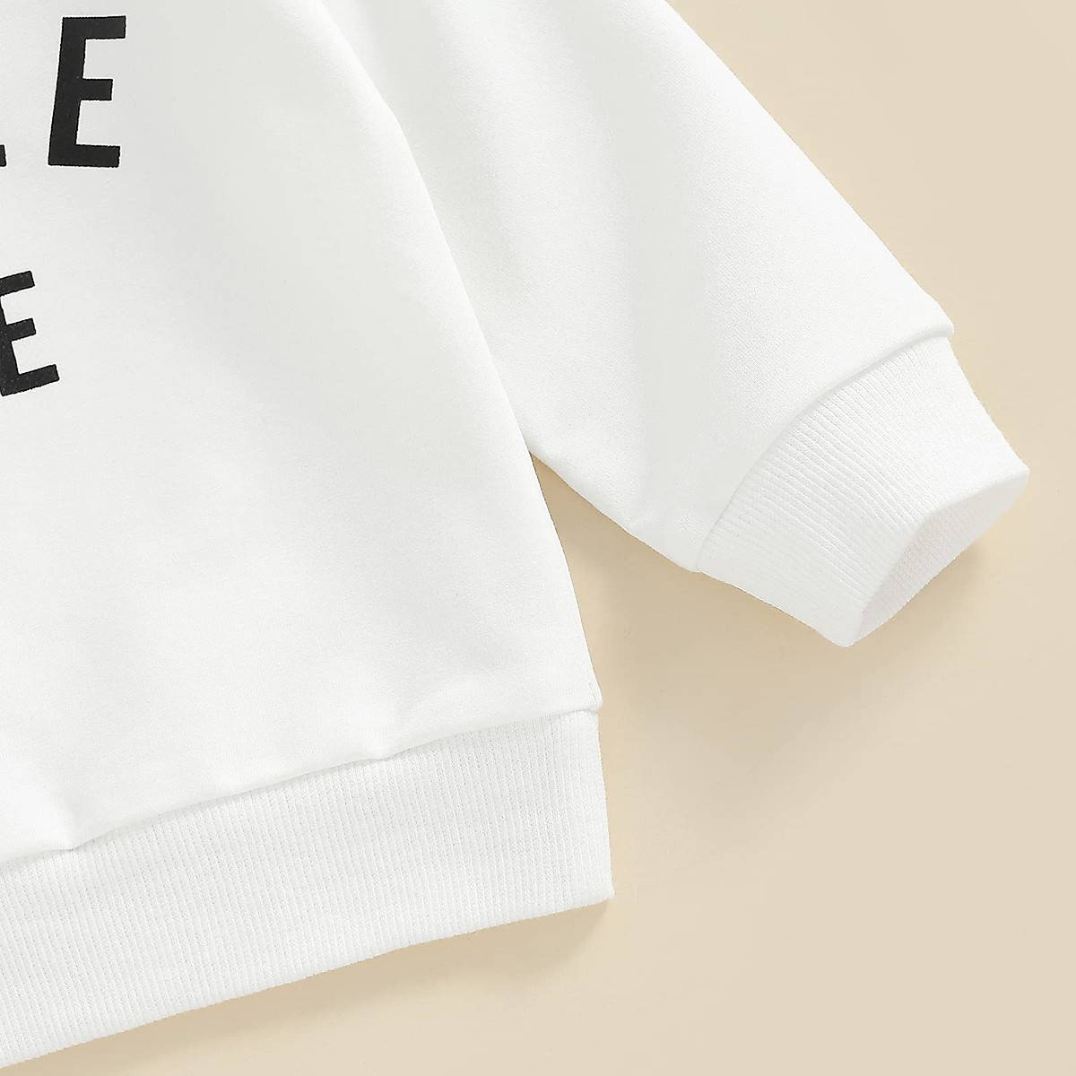 Fall/Winter Newborn Infant Baby Boy Girl Clothes Set Long Sleeve Crewneck Sweatshirts Pullover Top Pant Sweatpants Outfit (Little Dude,0-6 Months)