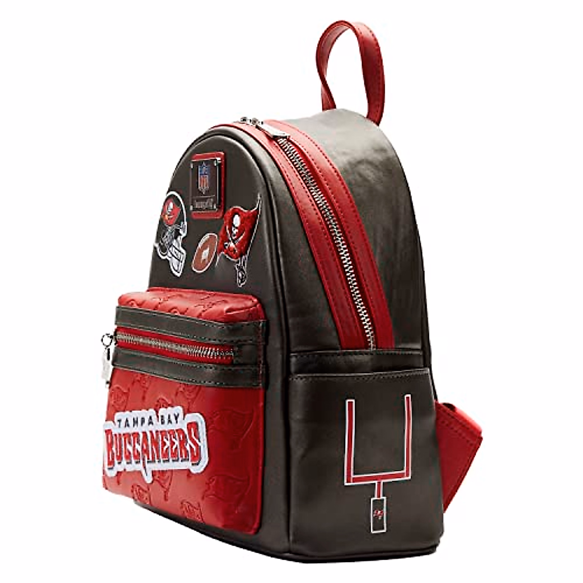 Loungefly NFL: Tampa Bay Buccaneers Backpack with Patches