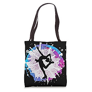 Cool Ice Skating Skate Figure Skating Woman Coach Coaching Tote Bag