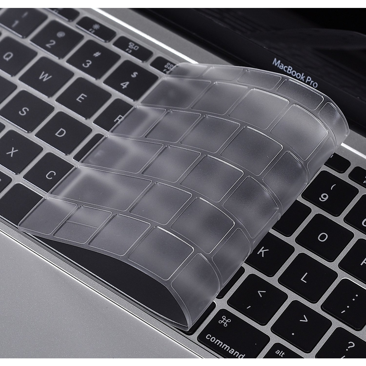 Premium Ultra Thin MacBook Keyboard Cover for Apple MacBook Pro 13 inch Model A1708 Without Touch Bar Only(with Function Keys, 2019-2016 Release), TPU