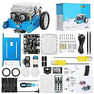 Makeblock mBot Robot Kit, STEM Projects for Kids Ages 8-12 Learn to Code with Scratch Arduino, Robot Kit for Kids, STEM Toys for Kids, Computer Programming for Beginners Gift for Boys and Girls 8+