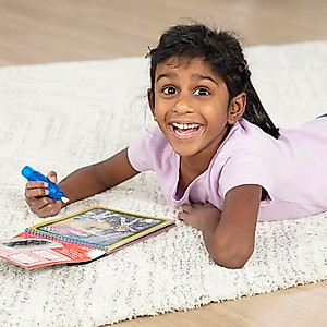 Melissa & Doug On the Go Water Wow! Reusable Color with Water Travel Toy Activity Pad with Chunky Water Pen 3-Pack (Dinosaurs, Adventure, Space) - FSC Certified