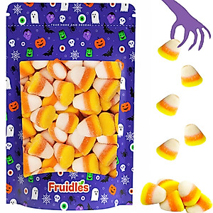 Fruidles Halloween Gummy Candy Corn Treats, Fun And Festive Holiday Snacking (Half-Pound Bag)