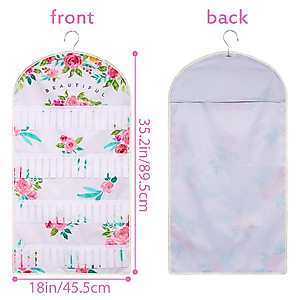 FIOBEE Baby Headband Holder Hair Bow Storage Wall Hanging Organizer Newborn Headbands Hanging Holder Girls Hairband Display for Wall Closet Kids Room, Flower