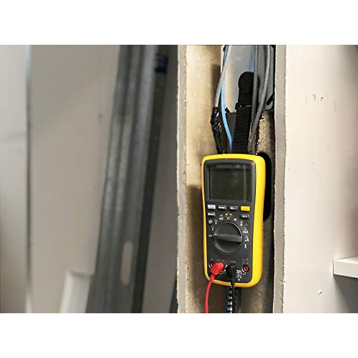Universal Multimeter Magnet, Hook, and Clip Hanging Strap Kit | Works with Most Multitesters Including Fluke and Klein Tool Meters