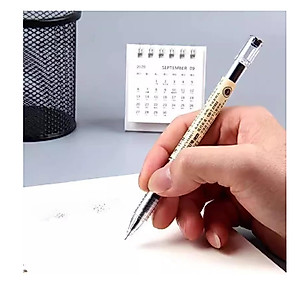 Gel Ink Pen Extra fine point pens Ballpoint pen 0.35mm Black For japanese Office School Stationery Supply 12 Packs