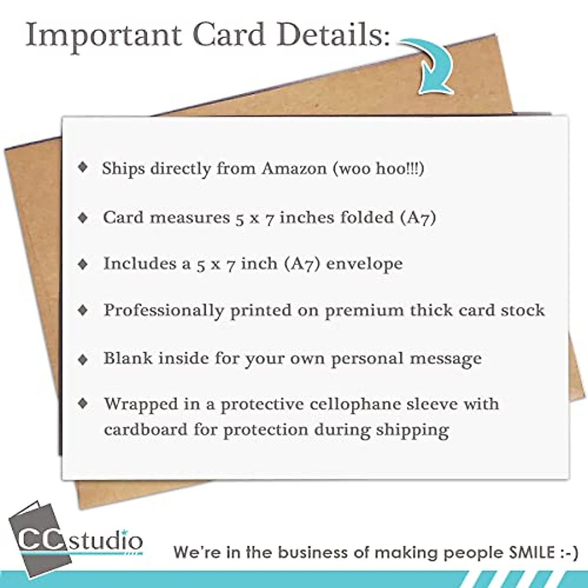 Trump Fake News Birthday Card | Funny Birthday Cards | Trump Supporter Gift | A7 Size - 5x7 Greeting Cards