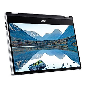 Acer 2022 Convertible 2-in-1 Chromebook-14inch Frameless FHD IPS Touchscreen, Ryzen 3 Up to 3.35GHz, 4GB Ram, 64GB SSD, Backlit Keyboard, 6th Gen WiFi, Metal Chassis, Chrome OS(Renewed) (Dale Silver)