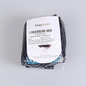 Cozyhealth Arm Sling Shoulder Injury Immobilizer Rotator Cuff Support Brace for Sleeping, Comfortable Medical Sling Arm for Shoulder Injury, Left and Right Arm for Men and Women (Medium)