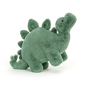 Jellycat Fossilly Stegosaurus Dinosaur Stuffed Animal, Medium 12.5 inches | Dinosaur Plush Toy | Classic Children's Gift