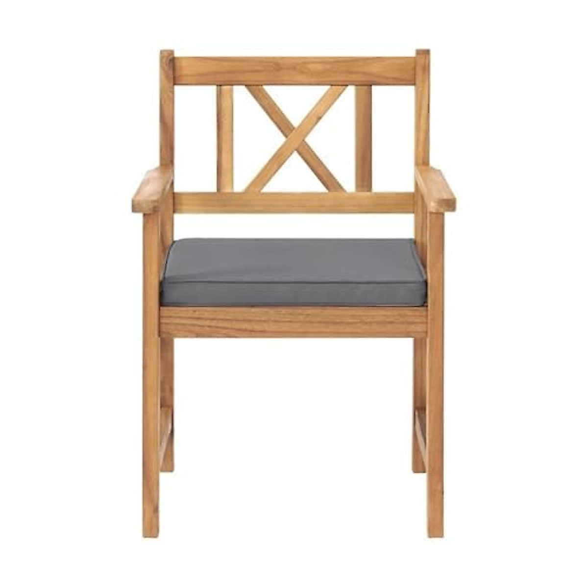 Alaterre Furniture Manchester Outdoor Dining Chairs, Natural