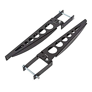 HECASA Bumper Cargo Bracket Compatible with RV 4 Inch Bumper Mounted Cargo Box/Generator Tray Support Arms