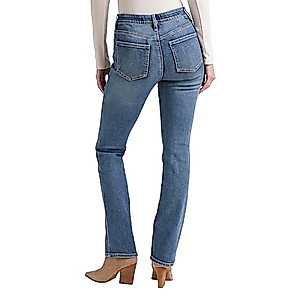 JAG Jeans Women's Eloise Mid Rise Bootcut Jeans, Mid Vintage, 12