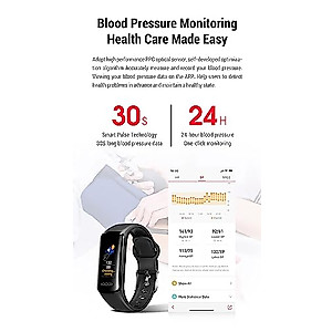 Mini Blood Sugar Monitor Watch, Painless Non-invasive Blood Glucose Smart Watch, Fitness Tracker with 24/7 Heart Rate Sleep Blood Oxygen Pressure Tracking Sport Watch for Men Women (Purple)