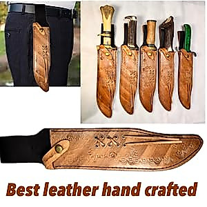 NoonKnives 10" blade lenngth clip point bowie knife sheaths