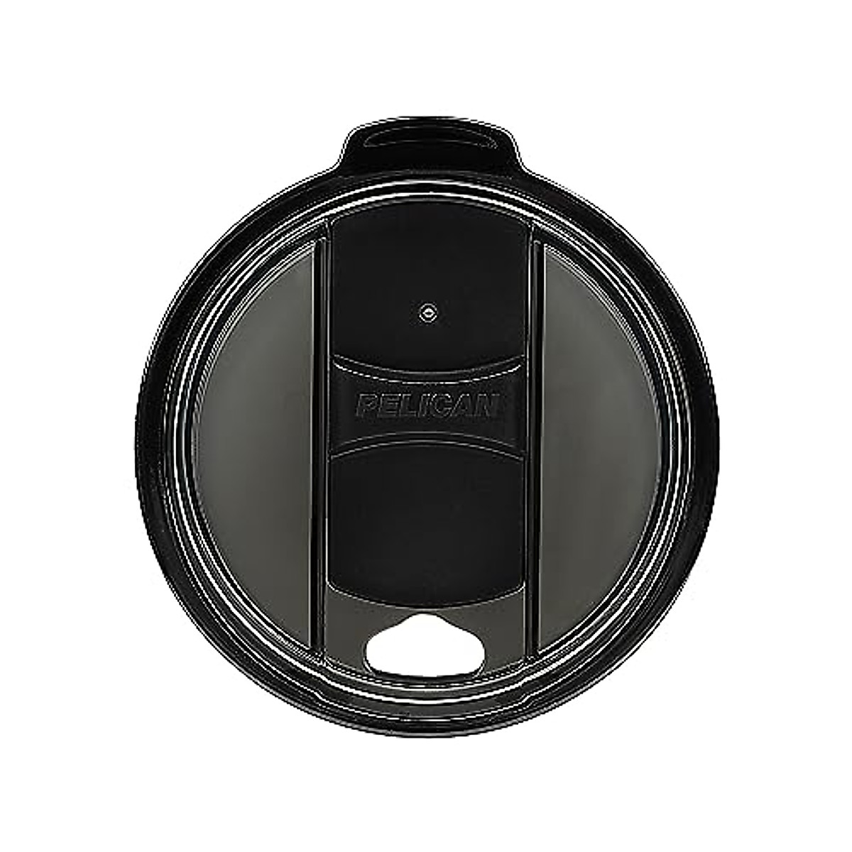 Pelican Hydration Pelican Ridge™ 18 oz Vacuum Insulated Tumbler - Recycled Stainless Steel Double Wall Travel with Dual Lid, Powder Coated Insulated Coffee Mug For Hot Cold Drinks, Jet Black