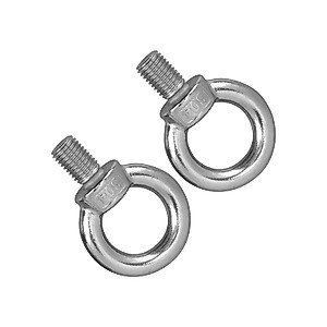 Lifting Ring Eye Bolt, 2Pcs Stainless Steel Lifting Ring Eye Bolt Heavy Duty Marine Grade Ring Screw Bolts(M16)