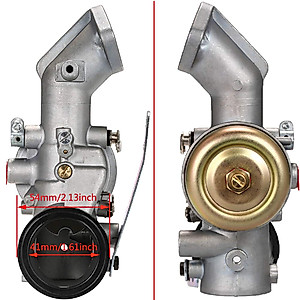 491031 Carburetor compatible with 490499 491026 281707 12HP Engine, Carb Fits for Toro 30102 30103 30111 55600 56150 56175 Mower with Gaskets Cleaning Tool kit.