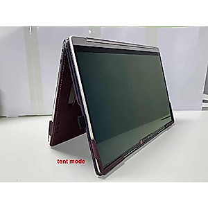 Case for Lenovo Yoga 7 7i 9i C740 S740 C940 IdeaPad 5 Dell Inspiron 14 5410 5402 5409 7400 Cover Protective Skin Sleeve Detachable (for Yoga 7i / 9i 14", Black)