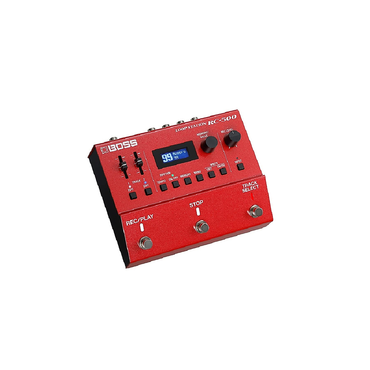 BOSS RC-500 Dual-Track Loop Station – Advanced two-track looper with premium sound quality, Loop FX, 99 phrase memories, 57 rhythms, and MIDI control support