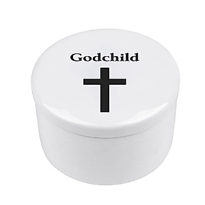 Baby Baptism/Dedication/Christening Keepsake Baptism Gift for Boy Girl from Godparents, Precious Moments Girl Boy With Praying Cross, Godchild, Baptism, Baby Shower, Godchild Christmas from Godmother
