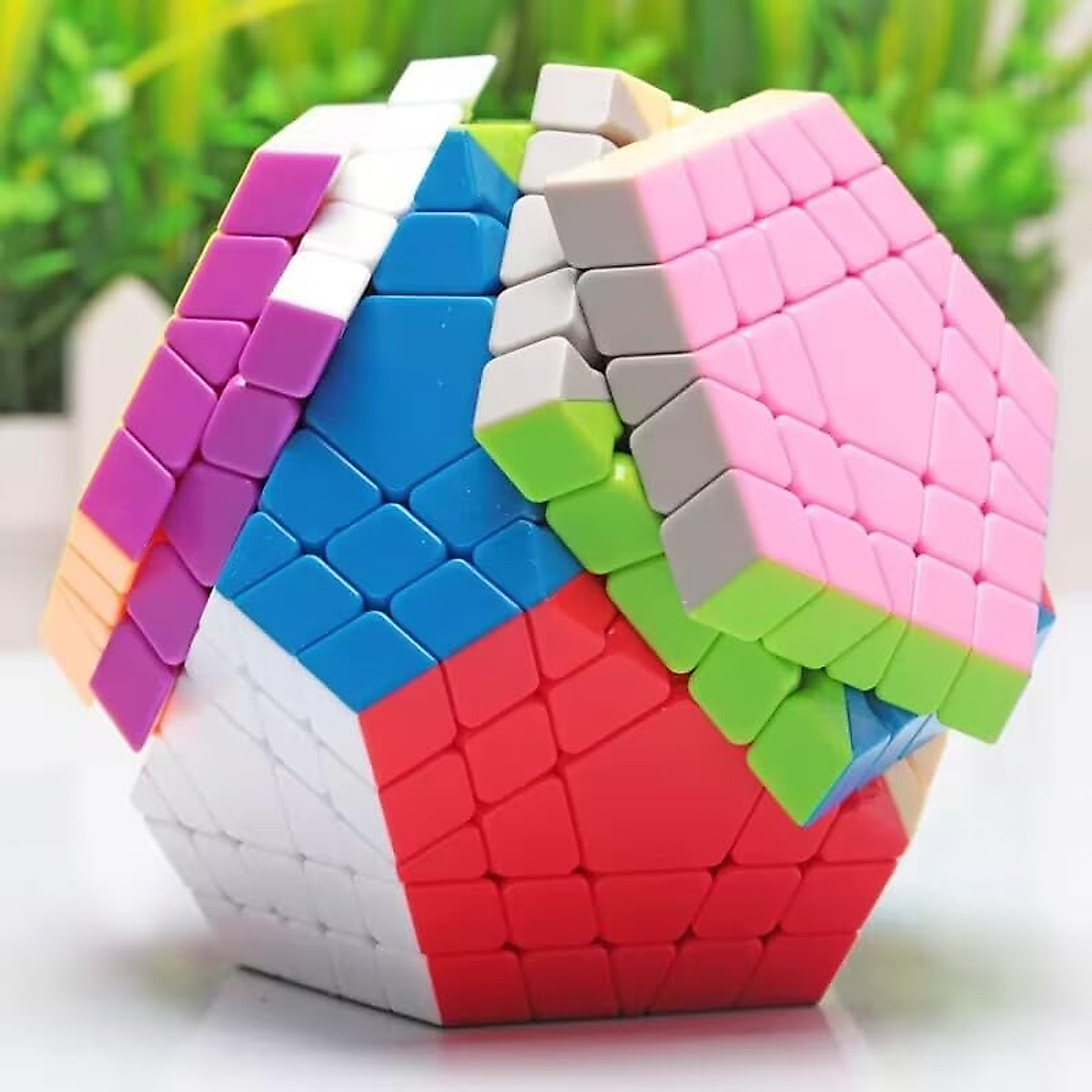 Cuberspeed Shengshou gigaminx v2 Speed Cube stickerless Megaminx 5x5 Layer Magic Cube Gigaminx Speed Cube 5x5 Cube