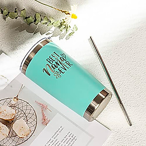 UNNESALT Nana Gifts - Birthday Gifts for Nana from Grandchildren, Grandkids, Granddaughter, Grandson - New Nana Gifts, Christmas Mothers Day Gifts For Nana - 20oz Tumbler