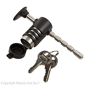 Master Lock Trailer Lock, Trailer Coupler & Receiver Lock Combo Pack, 3794DAT , Red