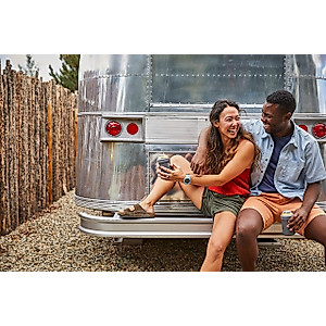 Hydro Flask Can Cooler Cup - Stainless Steel & Vacuum Insulated - Removable Rubber Boot - 12 oz, Graphite