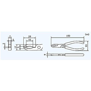 Engineer PZ-55 Gripping Pliers/Screw Extractors