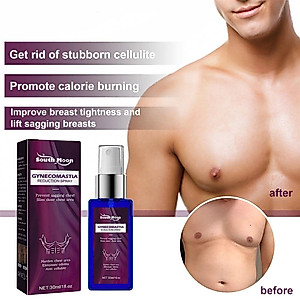 BAILIY South Moon Gynecomastia Firming Spray Cellulite Reduction Tighten Muscle Fitness 30ml U7h0 Hardening Chest Muscle Accelera Spray