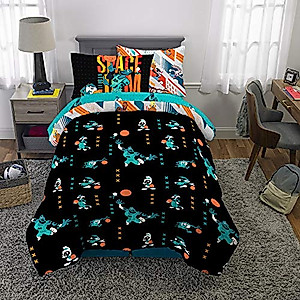 Franco Kids Bedding Super Soft Comforter and Sheet Set with Sham, 5 Piece Twin Size, Space Jam 2 A New Legacy