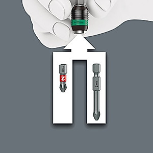 Wera - 5051021001 Kraftform Kompact 20 7-In-1 Bitholding Screwdriver with Removable Bayonet Blade (SL/PH/PZ)