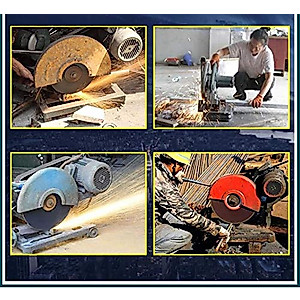 14-Inch Cut-Off Wheel,10-Pack,14 Inch Abrasive Cut Off Blades Metal Cutting,Chop Saw Blades 14 Inch